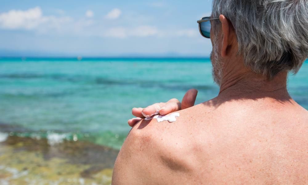 Skin cancer death rates for men in UK have tripled…