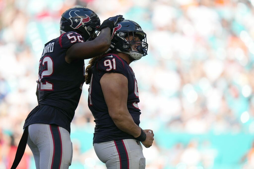 Houston Texans 90-man roster by uniform number