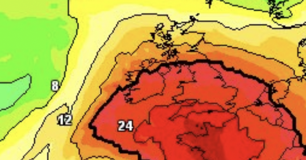 Ireland weather: Met Eireann pinpoint areas to see…