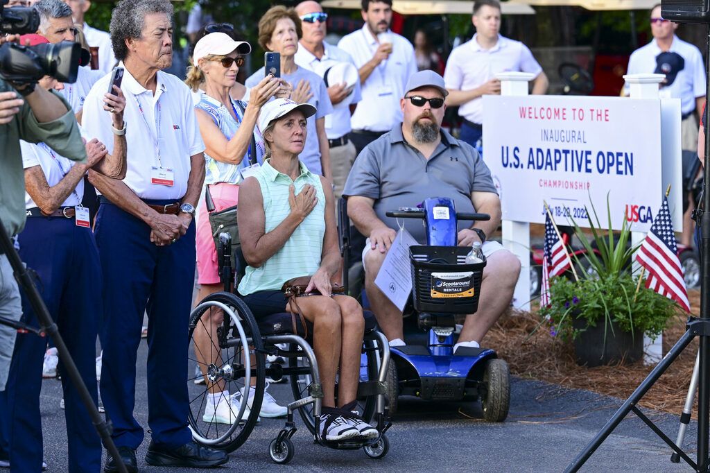 Watch: Scenes from the first-ever U.S. Adaptive Open…