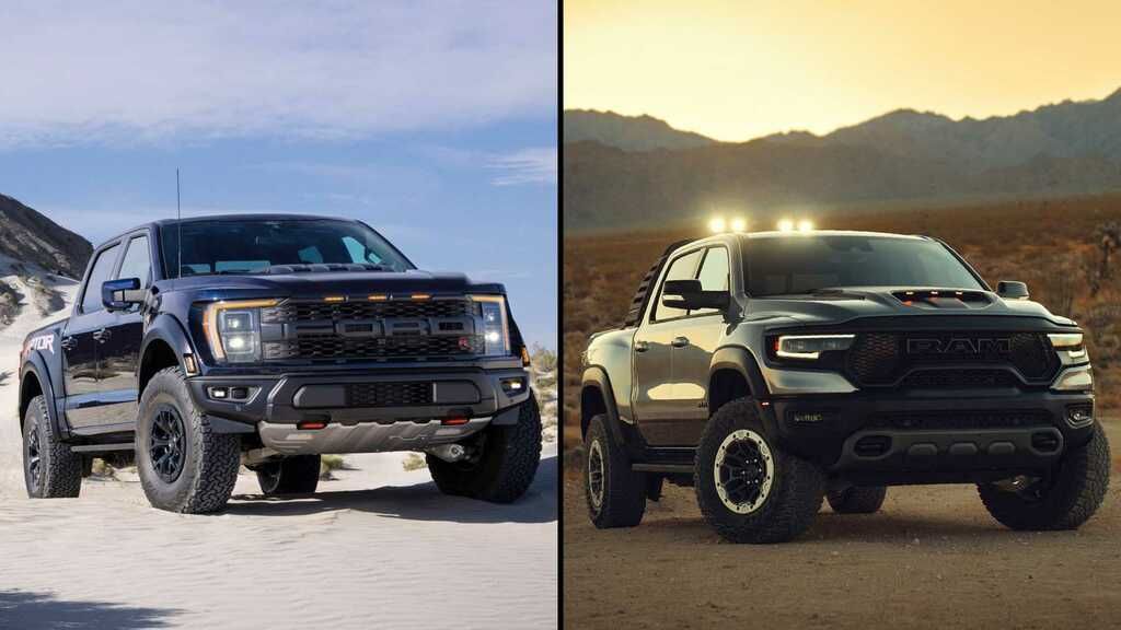 2023 Ford F-150 Raptor R Vs 2022 Ram TRX: How They…