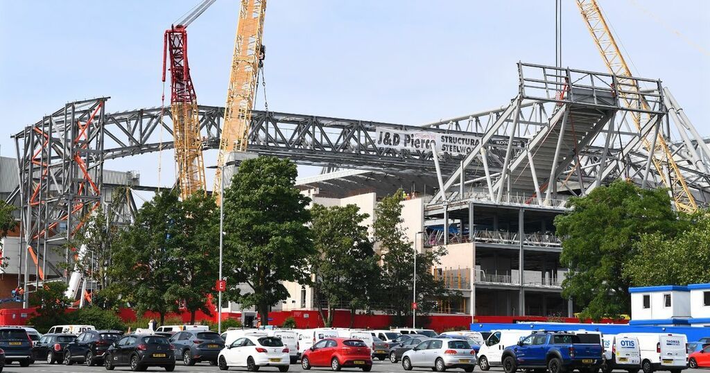 Liverpool stadium expansion gathers pace as huge roof…