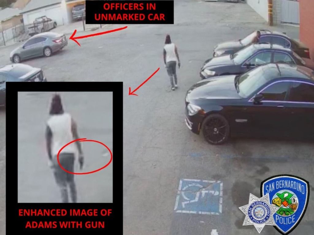 Black man running from police in California is shot…