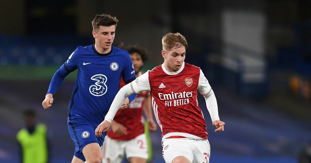 Emile Smith Rowe using popular Chelsea star as model…
