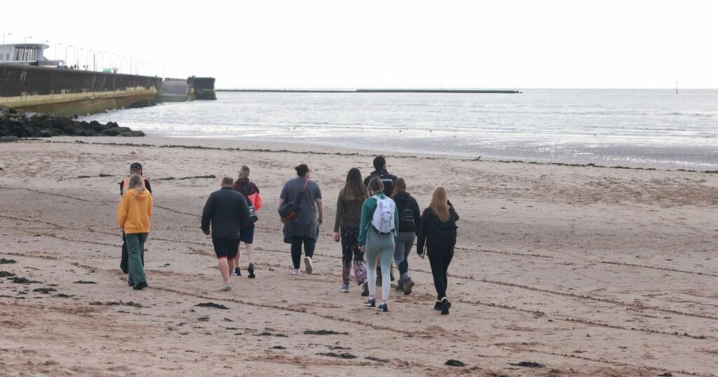 Family trawl miles of beach searching for man who went…