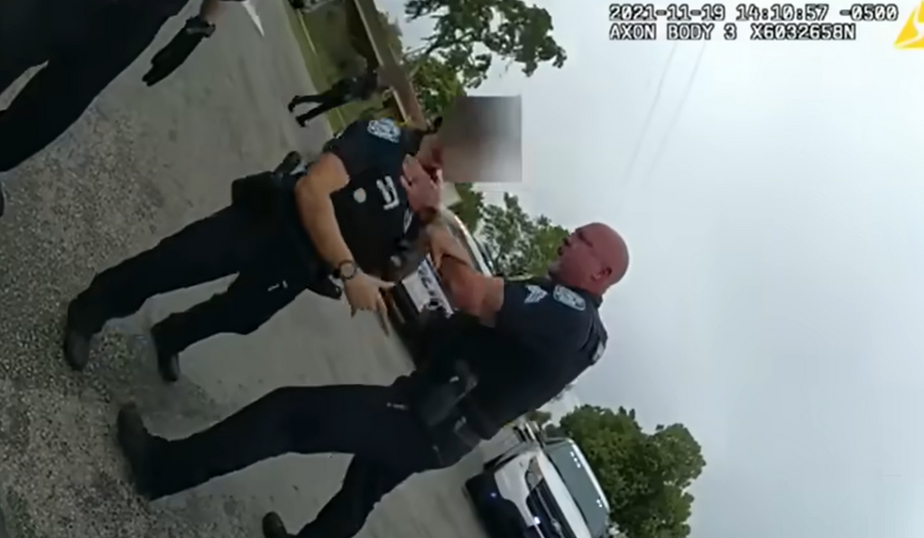 Florida police sergeant who grabbed fellow officer by…