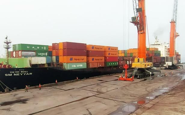 Karnataka’s Mangaluru port handles its largest…