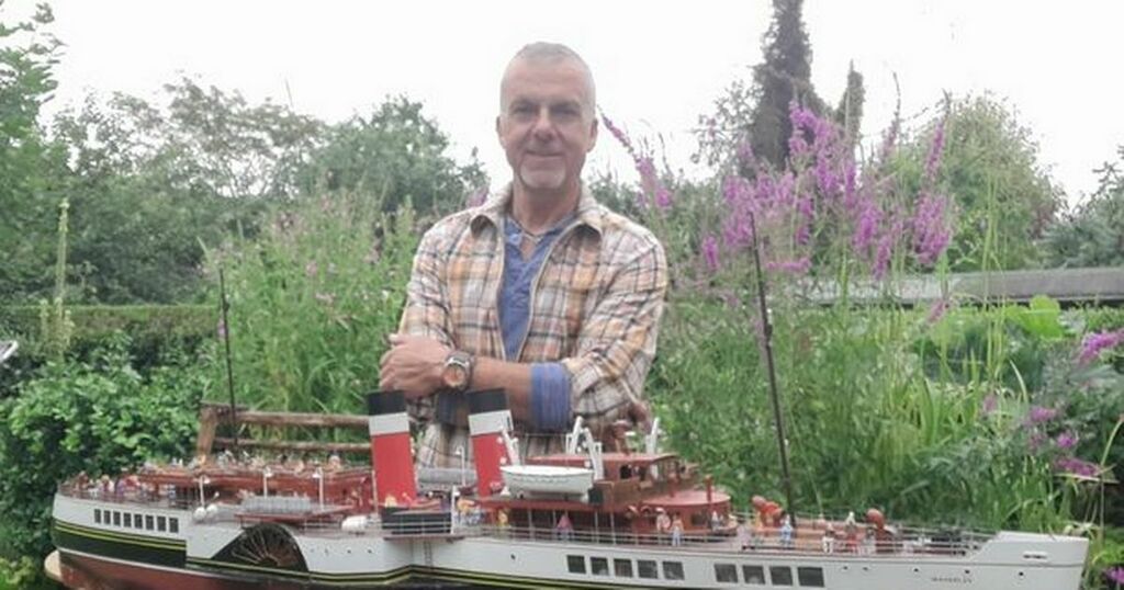 Waverley fan's stunning model of famous Glasgow ship…