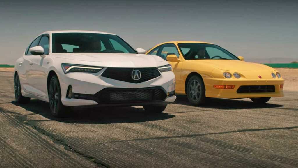 Acura Integra Drag Races Type R On Pavement, Bronco…