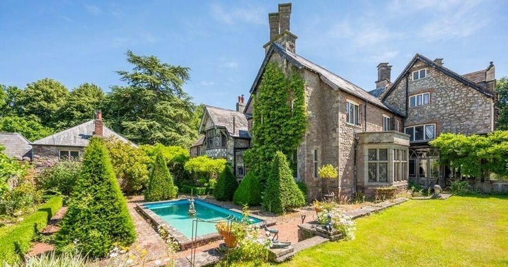 Incredible manor house with lake and pools on the…