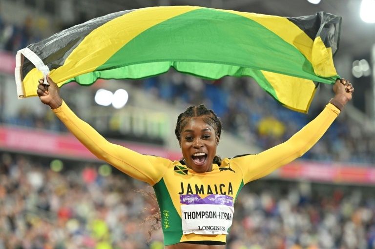 Olympic champ Thompson-Herah wins 100m Commonwealth…