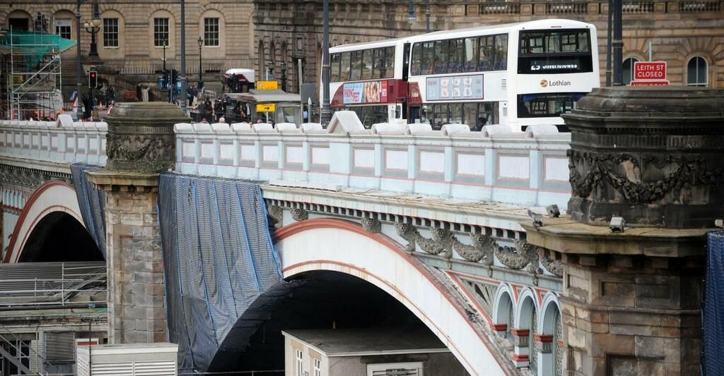 Edinburgh's North Bridge to reopen five years later…