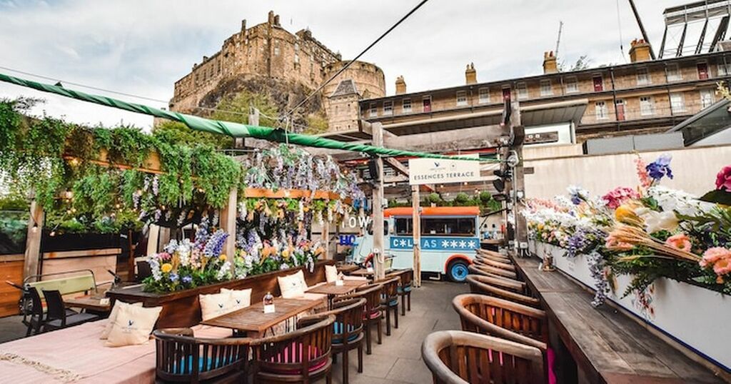 Edinburgh rooftop bar with stunning view named as one…