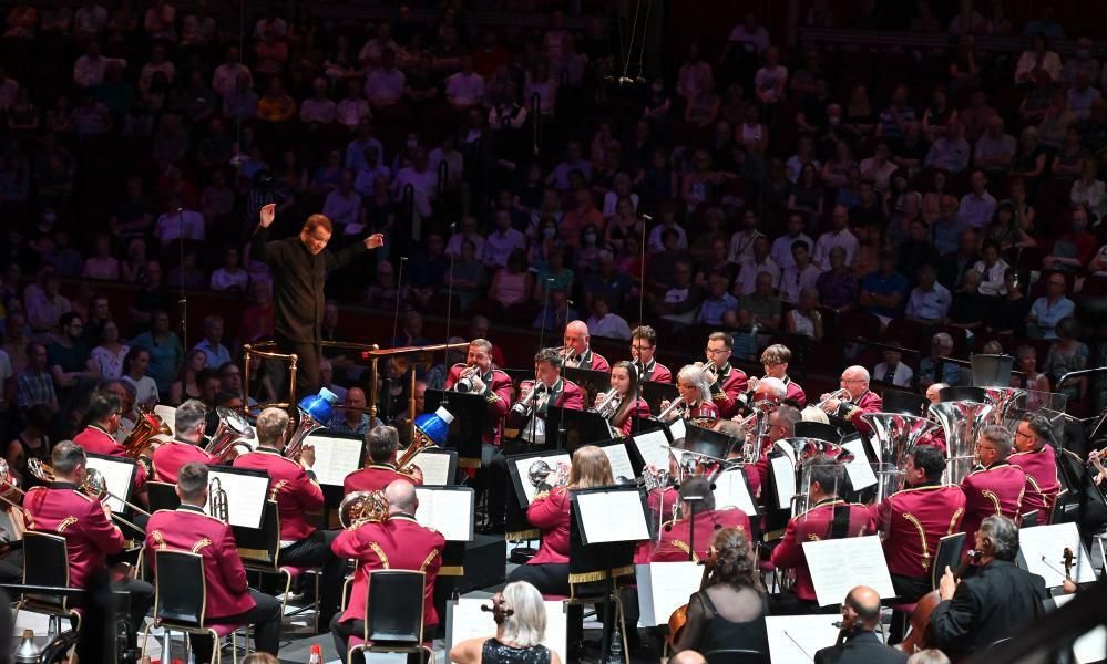 Prom 30: Tredegar Band/BBCNOW/Bancroft review – vivid…