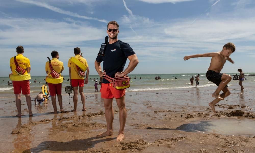 Baywatch meets Shameless: a day with the lifeguards on…