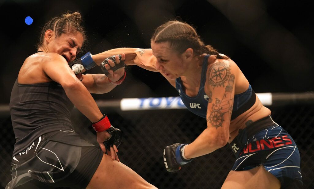 Nina Nunes def. Cynthia Calvillo at UFC on ESPN 41:…