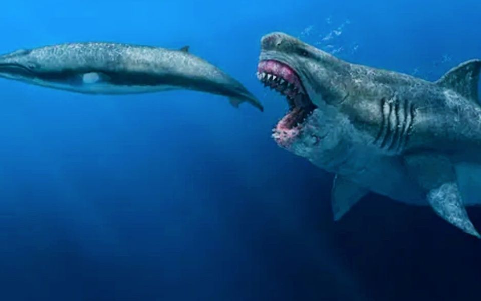 Ancient megalodon super-predators could swallow whole…