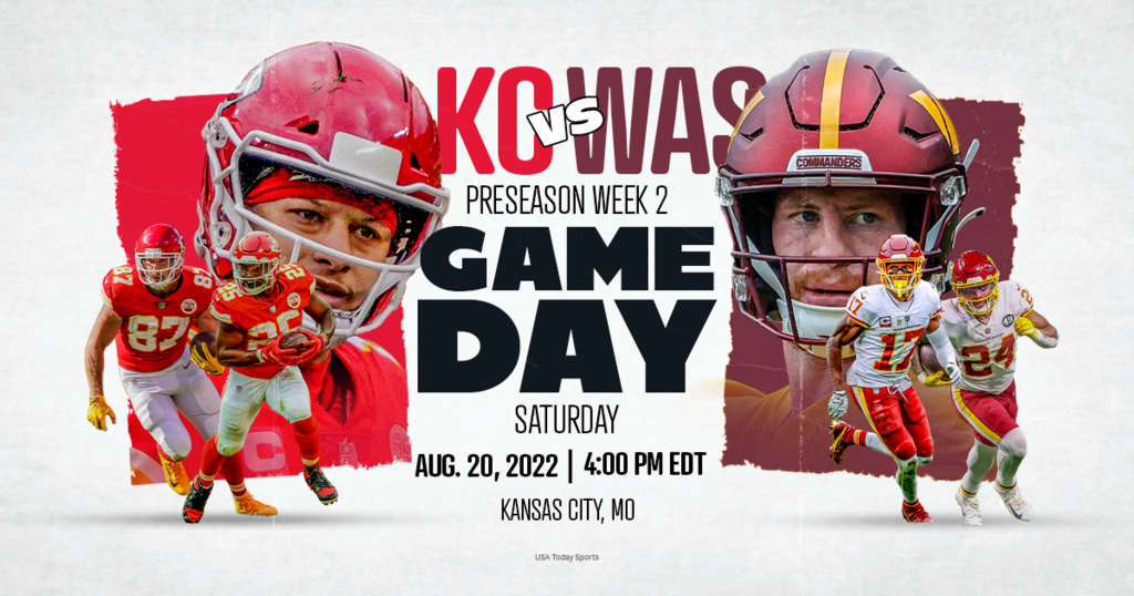Washington Commanders vs. Kansas City Chiefs, live…