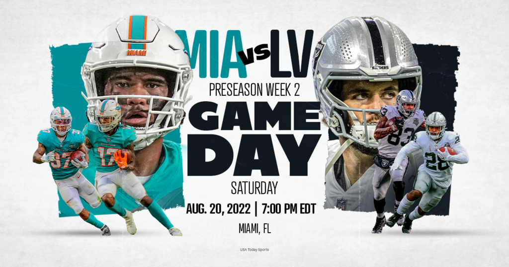 Las Vegas Raiders vs. Miami Dolphins, live stream,…