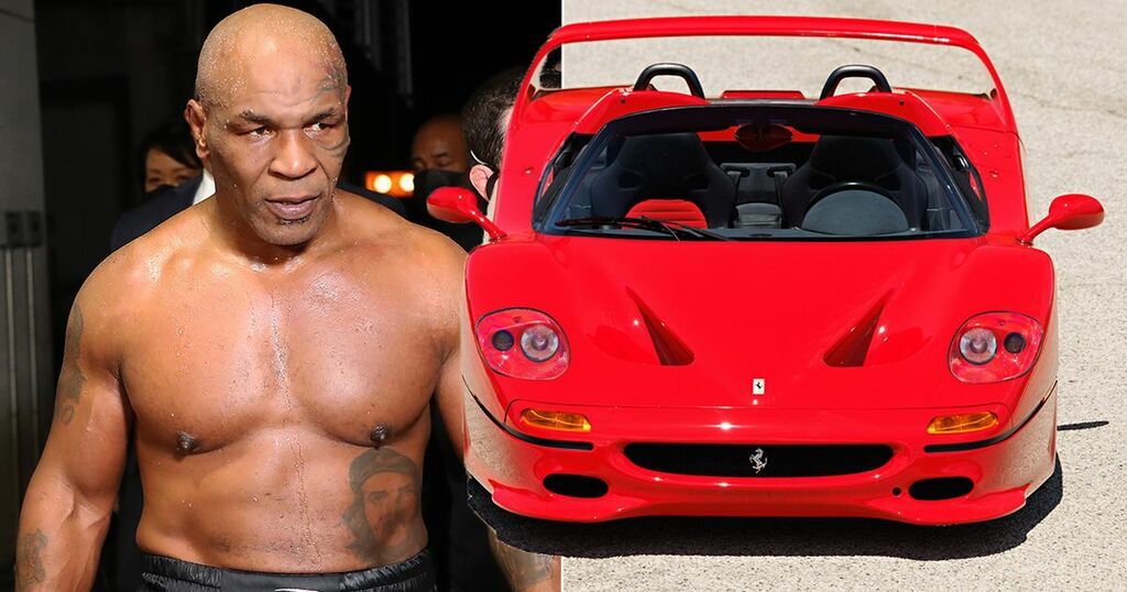 Mike Tyson's Ferrari from reign as world champion…