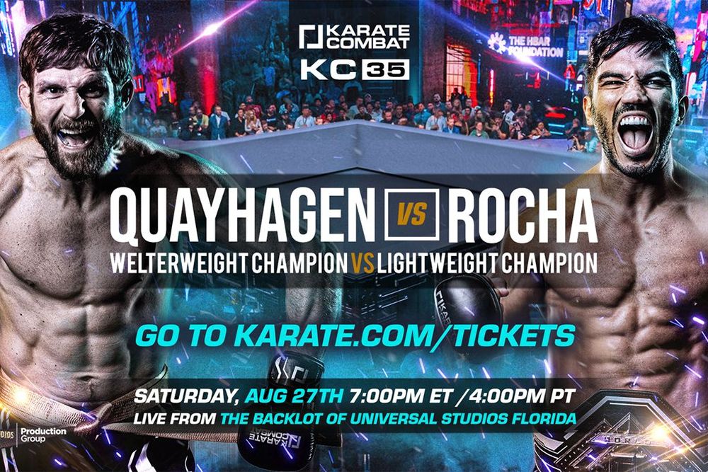 How to watch Karate Combat 35: Quayhagen vs. Rocha:…