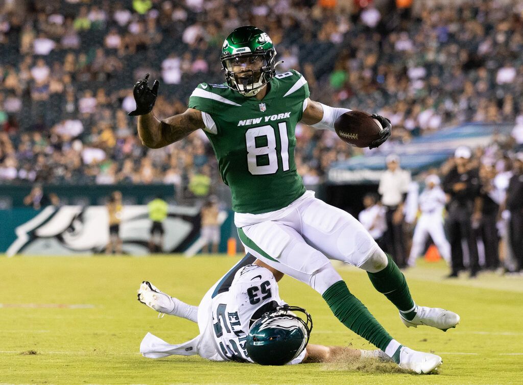 Former Georgia WR Lawrence Cager has big preseason…