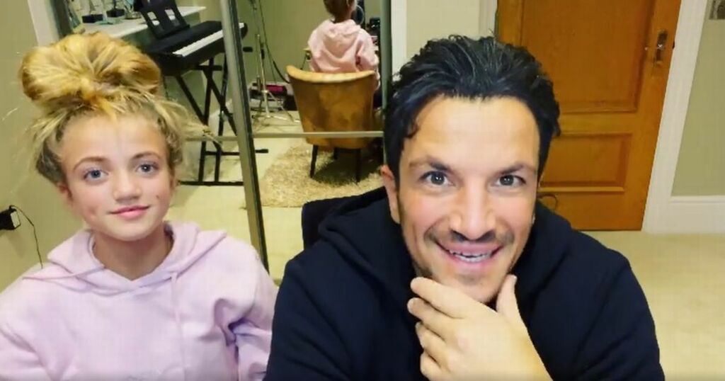 Peter Andre's daughter Princess is spit of her famous…