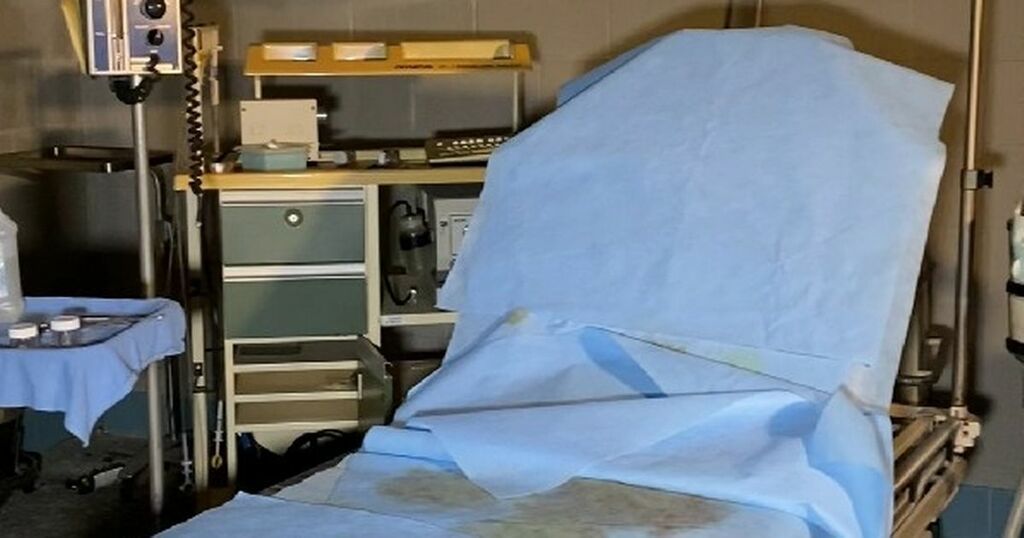 Inside spooky abandoned hospital where blood vials…