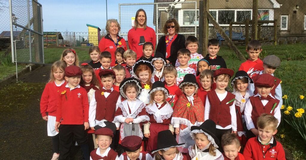 The tiny Welsh village school with 62 pupils…