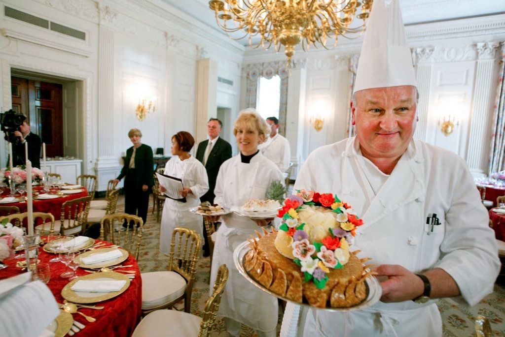 Roland Mesnier, pastry chef for five presidents, dies…