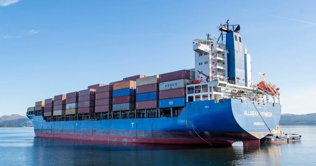 First direct China-Scotland container service arrives…