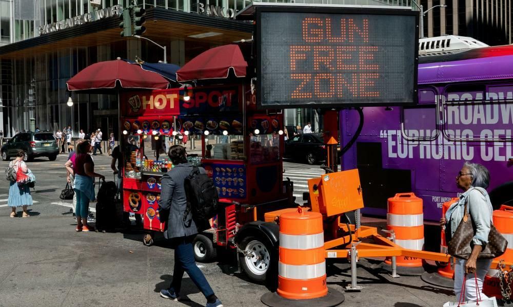 ‘Good luck enforcing it’: New York debuts Times Square…