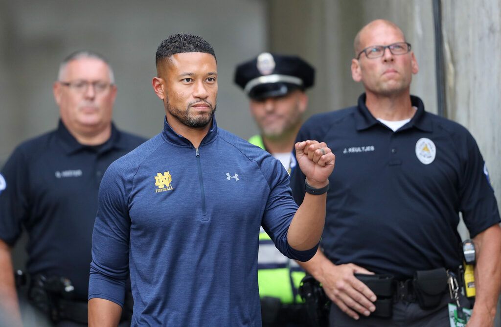 WATCH: What Marcus Freeman said about Ohio State after…