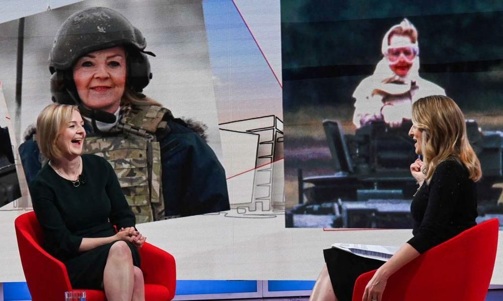 Truss for PM really is a laughing matter, finds Laura…