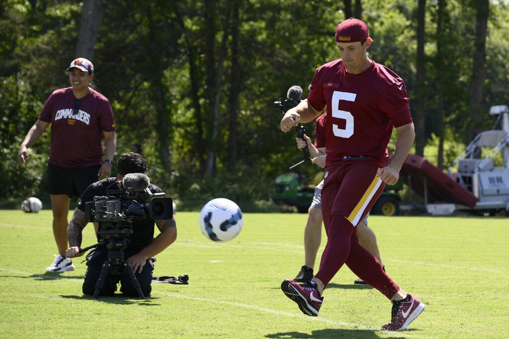 How young is the Commanders roster compared to other…