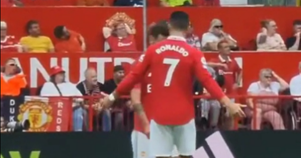 Cristiano Ronaldo moment caught on camera shows his…