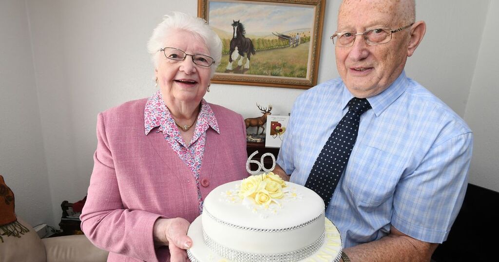 Couple who met at school celebrate 60 years of happy…