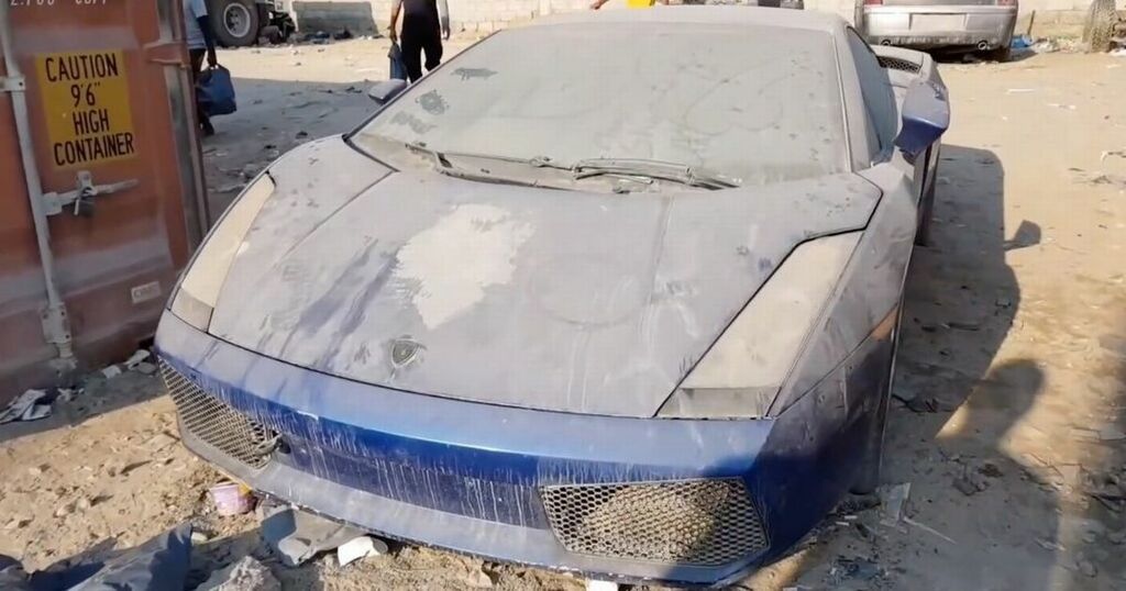 Inside 'supercar graveyard' packed to the brim with…