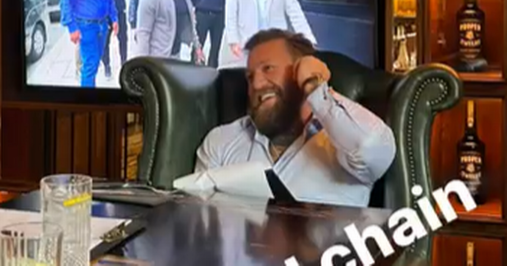Tony McGregor says Conor is 'top of the food chain'…