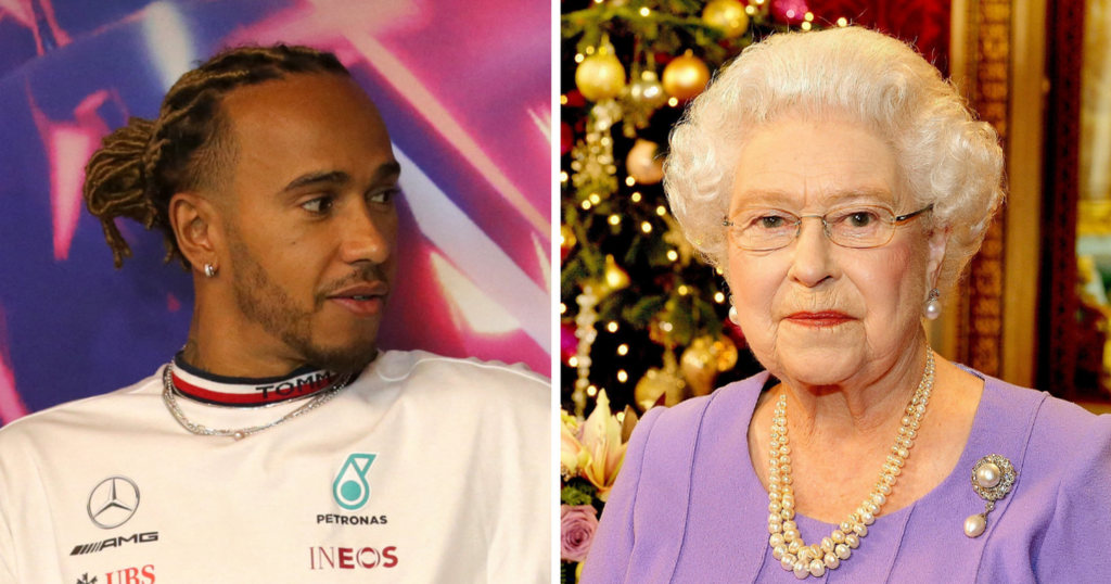 Queen told Lewis Hamilton off for breaking key rule…