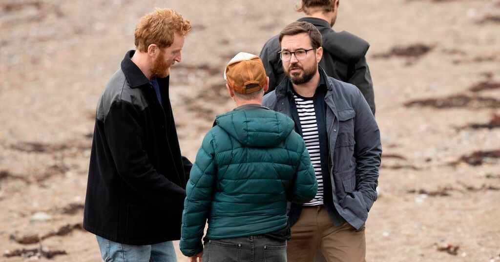 Line of Duty star Martin Compston spotted on Ayrshire…