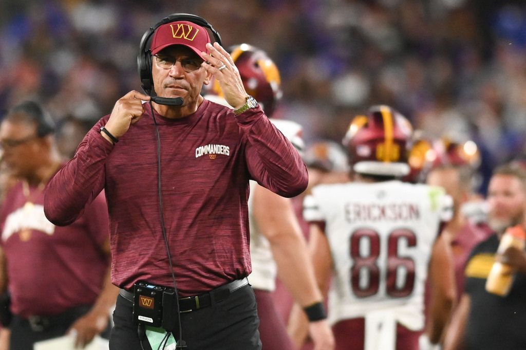Commanders fall in latest power rankings ahead of Week…