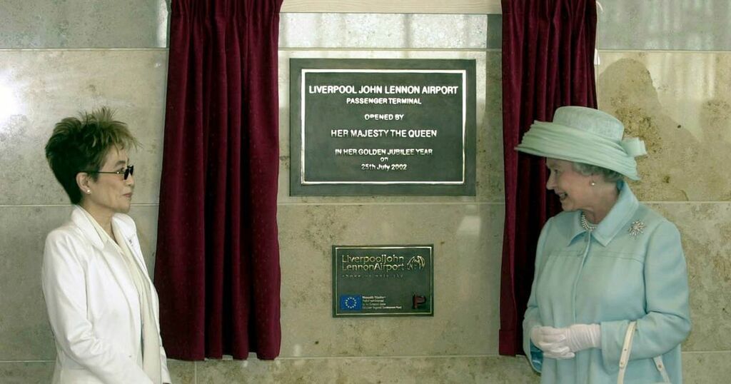 The Queen and Yoko Ono opened Liverpool John Lennon…