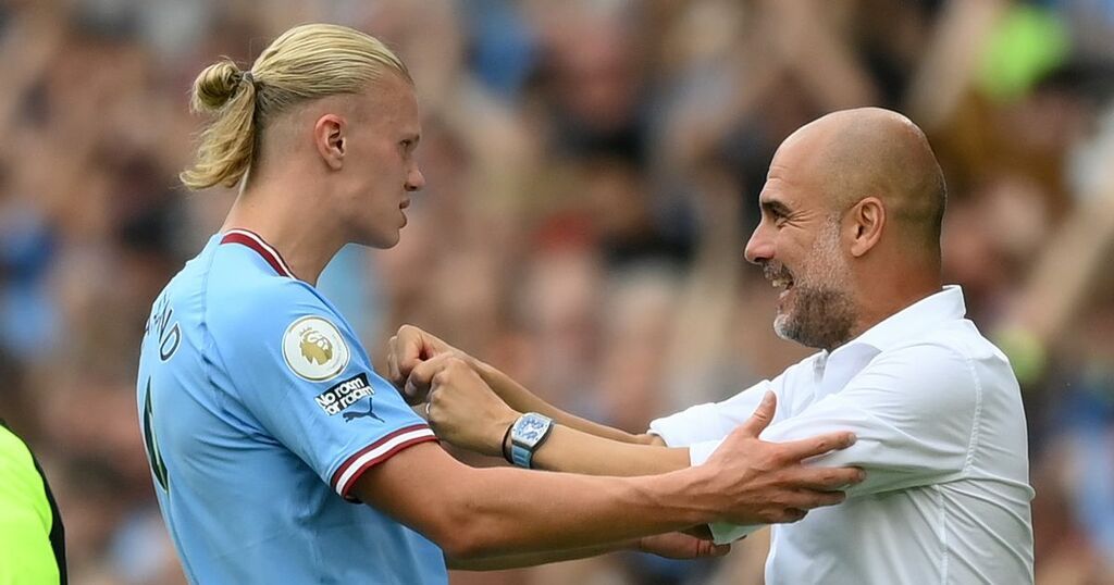 Pep Guardiola claims Erling Haaland has room to…