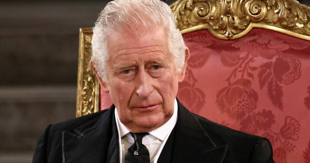 King Charles had no idea what cling film was and…