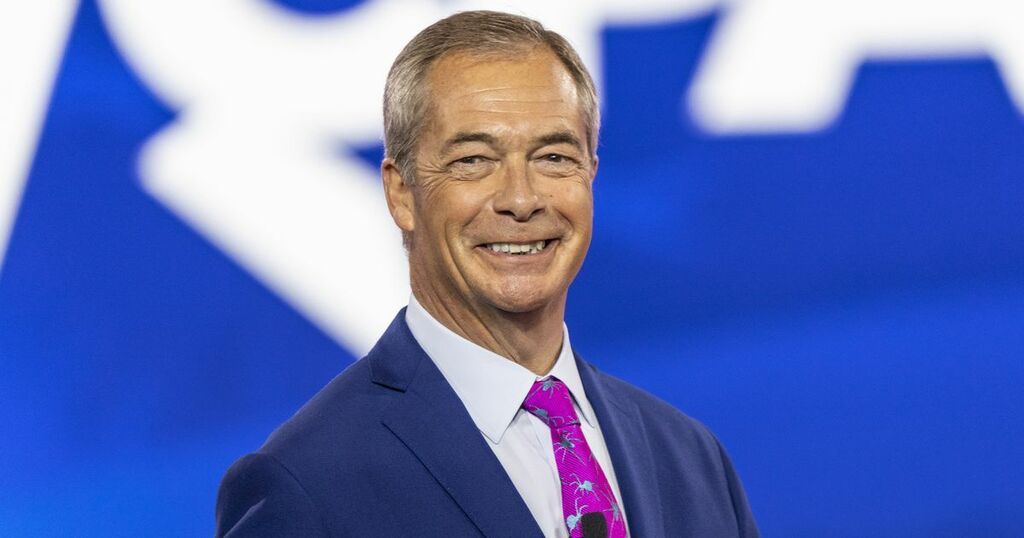 Nigel Farage and Piers Morgan in Rangers national…