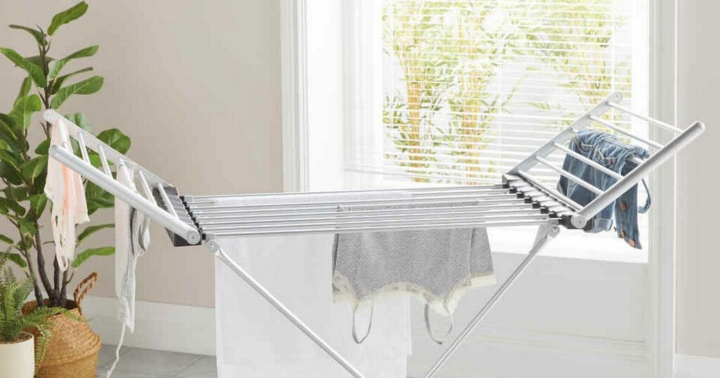 Aldi's hugely popular heated clothes airer Specialbuy…