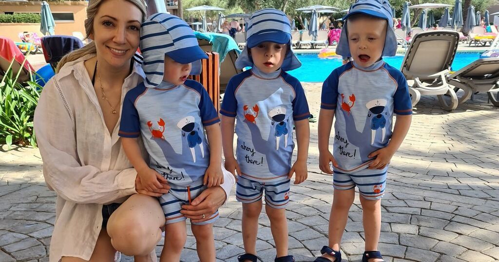 Mum of triplets' daily routine included pumping three…
