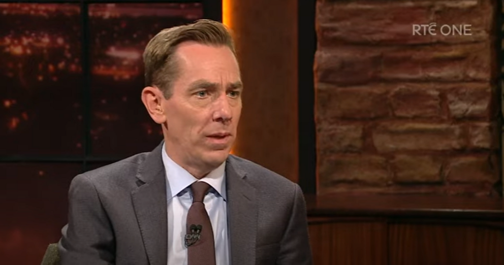 Ryan Tubridy has to deal with another 'age gate'…