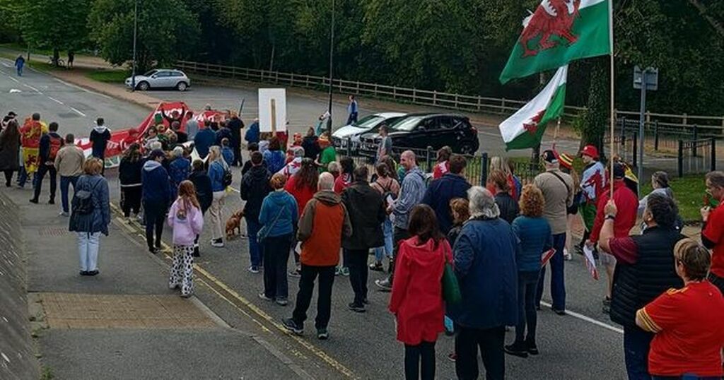 Hundreds protest in anger over second homes as Welsh…
